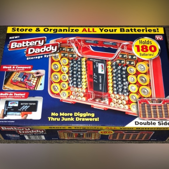 As Seen On TV | Storage & Organization | Battery Daddy Battery ...